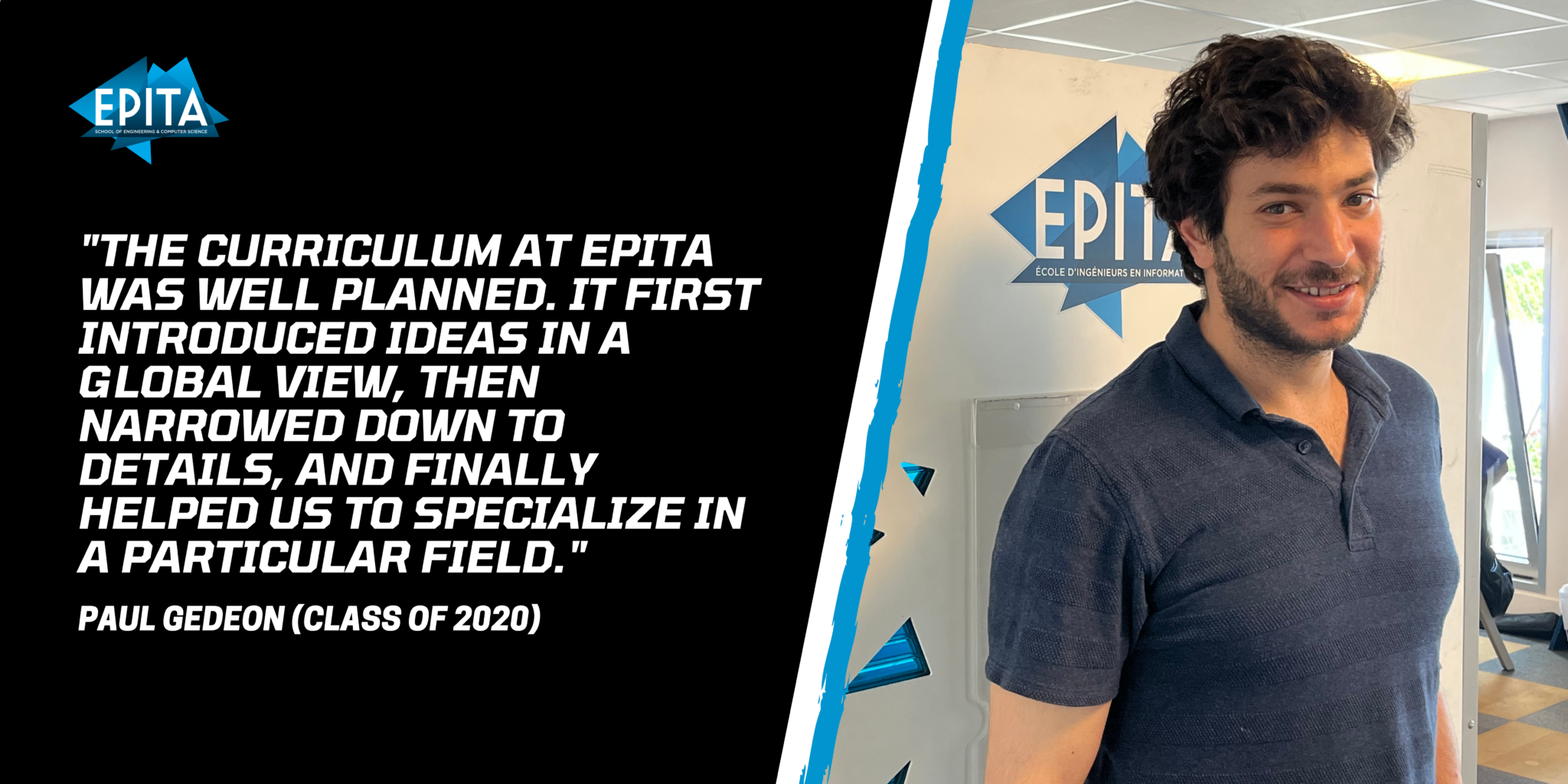 Paul GEDEON (EPITA Class of 2020): Motivation matters more than you ...